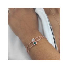 Geburtsstein-Armband - Rose Gold und Multi