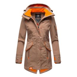 Navahoo Marikoo Damen Softshelljacke &ndash; Soulinaa, wasserdicht mit abnehmbarer Kapuze