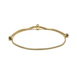 Luxenter Armband mit 18-kar&auml;tiger Gelbgold-Beschichtung &ndash; Liwani