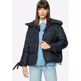 Wittchen Damen-Steppjacke im Oversize-Schnitt mit B&uuml;ndchen an den &Auml;rmeln