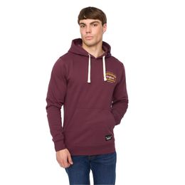 CrossHatch - "Motocross" Kapuzenpullover f&uuml;r Herren (Weinrot)