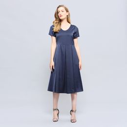 Skater-Satin-Kleid