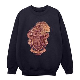 Harry Potter - "Gryffindor" Sweatshirt f&uuml;r Damen (Marineblau)
