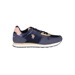 U.S. Polo Assn. L&auml;ssige Sneaker in Marineblau und Gold