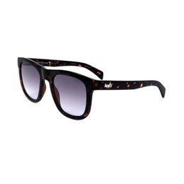 Levi's Eckige Sonnenbrille Schildpatt-Rahmen
