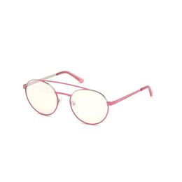 Guess Gu7762 Rosa Runde Metallsonnenbrille