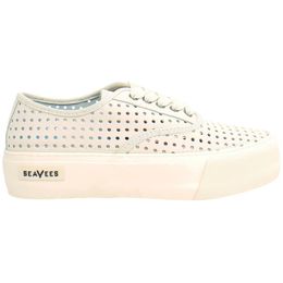SeaVees Legend Plattform Portal Damen Wei&szlig;e Schuhe