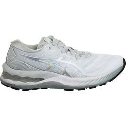 asics Gel-Nimbus 23 Platinum Damen-Laufschuhe in Wei&szlig;