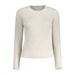 Pepe Jeans Grigio Baumwollpullover f&uuml;r Damen