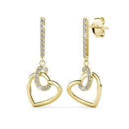 Allure Ohrringe - Gold und Kristall