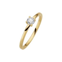OROLINO Ring 585/- Gelbgold glanz 1 Brill. 0,25ct. H/P2