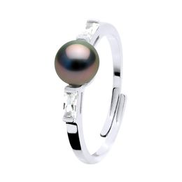 Ringschmuck - Echte Tahiti-Zuchtperle, rund 8-9 mm