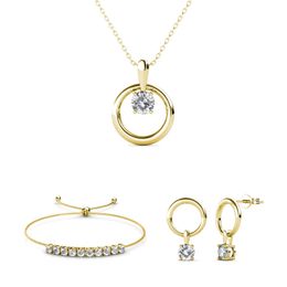 Mia Octavia Sets - Gold und Kristall