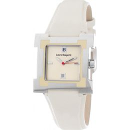 Laura Biagiotti Damenuhr Quartz Silber Gelb