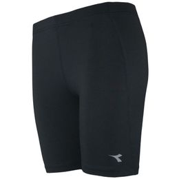 Diadora -Kompression Womens Black Cycling Shorts
