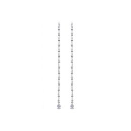 Luxenter Ohrringe aus 925er Sterlingsilber und Zirkonia, rhodiniert &ndash; Aphan