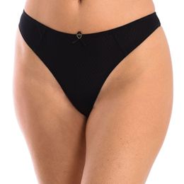 Selene Damen-Tanga aus elastischem Stoff, Modell SONIA. Elegant, bequem und mit perfekter Passform.