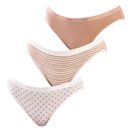 DIM Pack-3 H&ouml;schen Slips Coton Strech D4C17 Frau