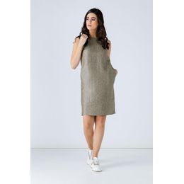 &Auml;rmelloses Sackkleid mit Taschen