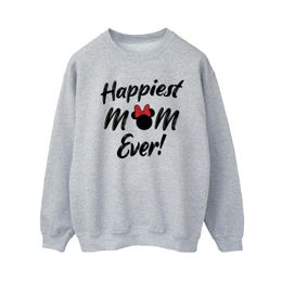 Disney - "Happiest Mom Ever" Sweatshirt f&uuml;r Damen (Grau)