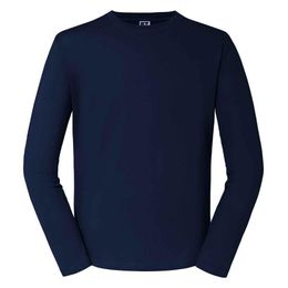 Russel Athletic Russell - "Classic" T-Shirt f&uuml;r Herren/Damen Unisex Lang&auml;rmlig (Dunkelblau)