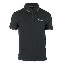Aquascutum - Poloshirt f&uuml;r Herren/Damen Unisex (Schwarz)