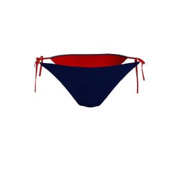Tommy Hilfiger gestreiftes Bikinih&ouml;schen dunkelblau