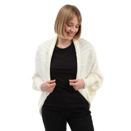 Strickjacke Lang&auml;rmelige Strickjacke Aus Wollmischung Mit Fledermaus&auml;rmeln