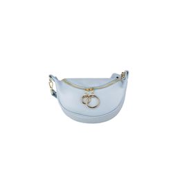 Giulia Monti Schultertasche Himmelblau
