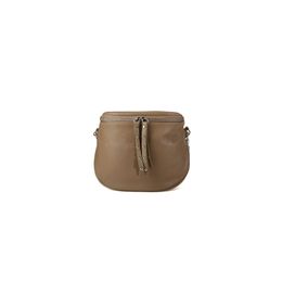 Giulia Monti Schultertasche Taupe