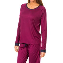 Tommy Hilfiger Langarm-T-Shirt mit Rundhalsausschnitt 1487904686 Frau