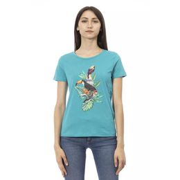 Vogelmuster T-Shirt Tr23041