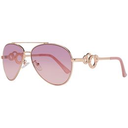 Guess Sonnenbrille GF0365 28Z Rose Gold Rosa Farbverlauf