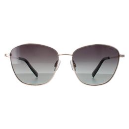 INVU Butterfly Womens Gold Grau Polarisiert B1119