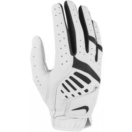 Nike - Damen Rechtsh&auml;nder Golf-Handschuh "Dura Feel IX" - Kunstleder (Wei&szlig;/Schwarz)