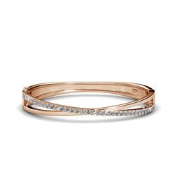 Criss Armb&auml;nder - Ros&eacute;gold und Kristall