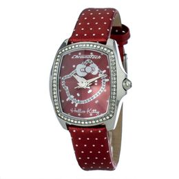 Chronotech Hallo Kitty Rote P&uuml;nktchen Uhr