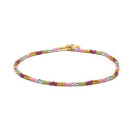 Luxenter Armband aus mehrfarbigem Kristall mit 18 Karat Gelbgold-Finish &ndash; Limcus