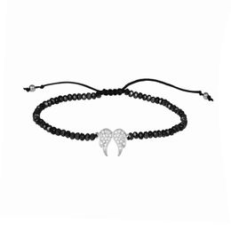 Luxenter-Armband, 925er Sterlingsilber und rhodinierte, gl&auml;nzende Zirkonias