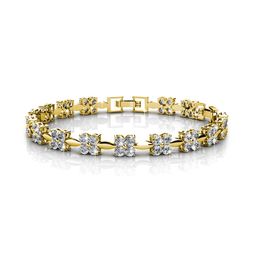 S&uuml;&szlig;e Armb&auml;nder - Gold und Kristall