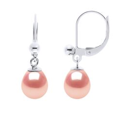 DIADEMA - Ohrringe - Silber und echte S&uuml;&szlig;wasserperlen - Rosa