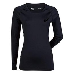 asics Womens Black Running Top