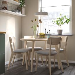 IKEA LISABO / LISABO Tisch und 4 St&uuml;hle