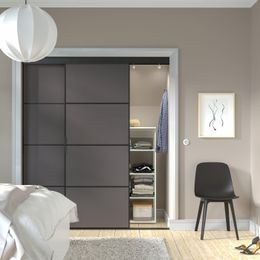 IKEA SKYTTA / MEHAMN Schiebet&uuml;r-Kombination