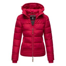 Marikoo Damen Steppjacke mit abnehmbarer Kapuze & 2-Wege-Rei&szlig;verschluss