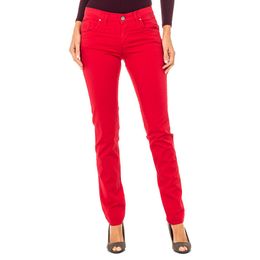 La Martina Elastische Stretch-Hose mit schmal geschnittenem Saum LWT006 woman