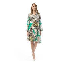 Faux Wrap Style Kleid