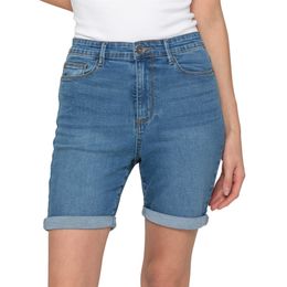 Enzo | Womens Skinny Denim Shorts