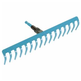 Gardena Gardena combisystem-Rechen: Breite Harke mit 16 Zinken, ideales