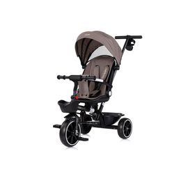 Chipolino Tricycle Max Sport 2 in 1, Dreirad, Becherhalter, Sitz umkehrbar, Korb braun